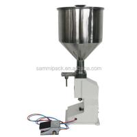China Cheap Price Big Volume Pneumatic Manual Cream Honey Liquid Filling Machine for sale