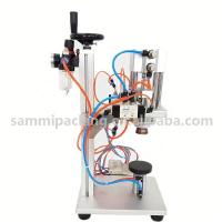 China CH-200 Best Selling Semi-Automatic Perfume Bottle Crimping Machine Easy to Operate with Wood Packaging for Food Beverage Capping for sale