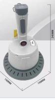 China Big Diameter Hand Foil Induction Sealing Machine Packing Machine 60-120mm for sale