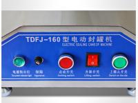 China Automatic Cans Sealing Machine Big Tin Can Sealer Equipment TDFJ160 for sale