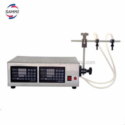 China Dongguan Sammipack New Arrive Cheap Double Head Liquid Filling Machine, Grape Oil Filling Machine for sale