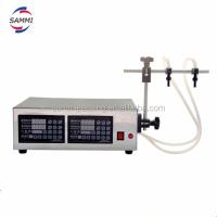 China Dongguan Sammipack New Arrive Cheap Double Head Liquid Filling Machine, Grape Oil Filling Machine for sale