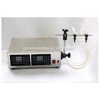 China Dongguan Sammipack New Arrive Cheap Double Head Liquid Filling Machine, Grape Oil Filling Machine for sale