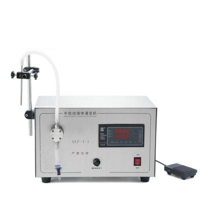China Electric High Precision Liquid Filling Machine Double Pump Liquid Filling Machine GLF-1-1 for sale