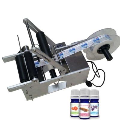 China MT-50 New Model Semi Automatic Labeling Machine for Round Bottles/Tanks for Manufacturing Plants Farms Hotels Printing Shops for sale