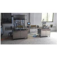 China Double Nozzles Automatic Mineral Water Bottle Automatic Soap Filler Detergent Liquid Filling Machine for sale