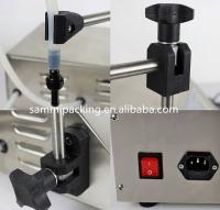 China GFK-160 Semi Automatic 2-3500ml Digital Control Water Juice Milk Filler Liquid Bottle Filling Machine for sale