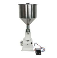 China 5-50ml Dropper Bottle Filling Machine Full Pneumatic Toothpaste Tube Filling Machine for sale