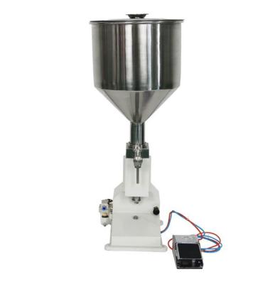 China 5-50ml Dropper Bottle Filling Machine Full Pneumatic Toothpaste Tube Filling Machine for sale