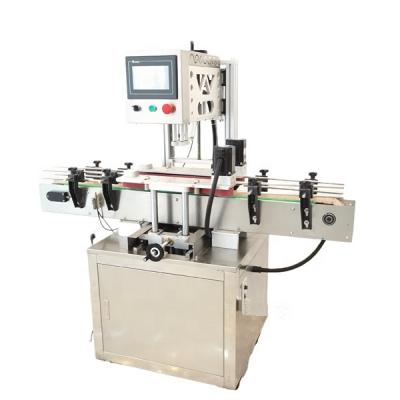 China New Electric Automatic Plastic Cap Screwing Machine Spray Pump Capping Production Line Bottle Can Packaging Food Medical for sale