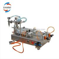 China High Quality Double Heads Pneumatic Piston Milk Filling Machine, Liquid Detergent,shampoo,bath Gel Filler(500-5000ml) for sale