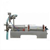 China Pneumatic Semi Automatic Single Head Piston Filler/hot Liquid Filling Machine for sale