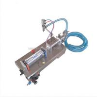 China Pneumatic Semi Automatic Single Head Piston Filler/hot Liquid Filling Machine for sale
