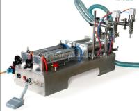 China High Speed Pneumatic Liquid Filling Machine, Double Head Sunflower Oil Filler, Liquid Soap Filling Machine for sale