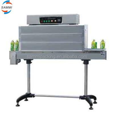 China PVC /POF Film Cable Heat Tunnel Shrink Packing Sleeve Label Wrapping Machine for Bottle for sale