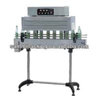 China PVC /POF Film Cable Heat Tunnel Shrink Packing Sleeve Label Wrapping Machine for Bottle for sale