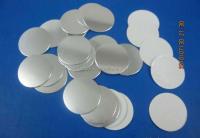 China Glass Induction Aluminium Foil Seal Liner,PET 70mm ,aluminium Foil Wax Paper Plastic Film for sale