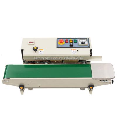China Promotion Continuous Automatic Sealer Packing Machine PVC Band Sealer Counter Printer for sale