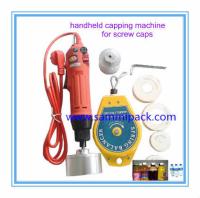 China Handheld Electric Bottle Capping Tools Plastic Container Cover Locking Equipment Manual Packaging Machinery for sale