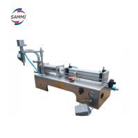 China New Pneumatic Liquid and Chemicals Filling Machine Semi-Auto Piston Volumetric Filler for Water Oil Beverages Condition Used for sale