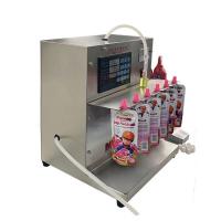 China Spout Bag Doy Pouch Filling Packaging Machinery Viscous Soap Washing Liquid Detergent Doypack Packing Machine for sale
