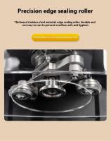 China 2025 Hot Selling Semi Automatic PET Can Sealer Machine High Speed 3S Aluminum Plastic Lid Sealing for Beverage Bubble Tea/Juice for sale