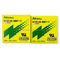 China Nitto 973UL Stong Adhesive PTFE Heat Resistance Tape for Bagging Machine for sale