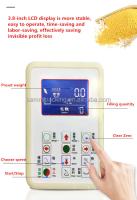 China Automatic Particle Granule Grain Powder Weighing and Filling Machine Semi Automatic Fillers with Big Hopper for sale