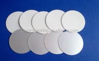 China 5000PCS/LOT Aluminum Foil for Induction Sealing Machine/ Aluminum Foil Liners for Bottle Cap for sale