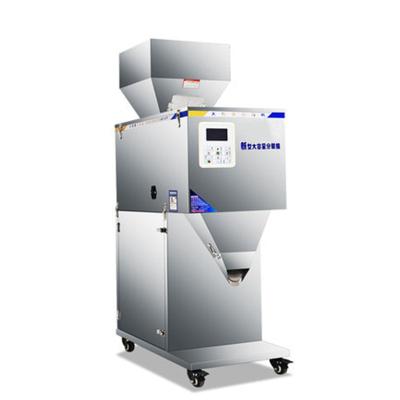 China Vertical Multifunction Grain/Seed/Peanut Weighing Filling Machine with Hopper Feeder for sale