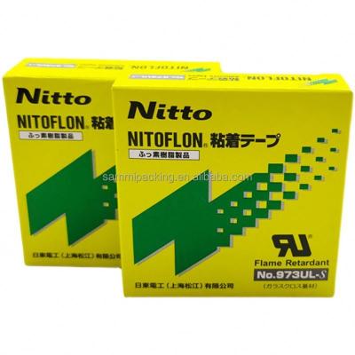China Nitto 973UL High Quality Heat-Resistant PTFE Adhesive Silicone Belt Hot Melt Bag Sealing Tape for sale