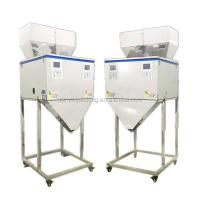 China Automatic High Speed Granule Weighing Filling Machine for Rice Nuts for Plastic and Glass Bottles for sale