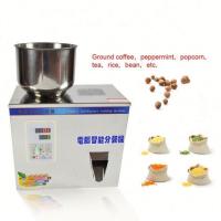 China Hot Sale FZ-100 Dry Tea,Powder,Seeds,Grain Weighing Filling Machine 2-100g for sale