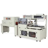 China FQL5545+BSD-4522N Wrapping Film Packing Machine for Cosmetic Box/Bottle for sale