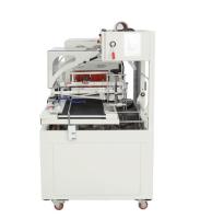 China FQL5545+BSD-4522N Wrapping Film Packing Machine for Cosmetic Box/Bottle for sale