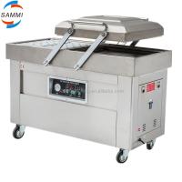 China Multifunction Double Chamber Vacuum Packing Machine for Beef Bacon Chicken Tofu Peanut Sea Food for sale