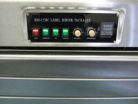 China BS-1538B Semi Automatic Bottle Cap Shrink Wrap Machine Shrink Tunnel for sale