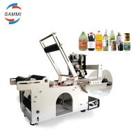 China High Quality Manual Round Bottle Labeling Machine MT-50 with Foot Switch for sale
