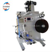 China SL-130 Verital Round Bottle Labeller,Adhesive Stickers Labeling Machine for Round Bottles for sale