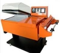 China Hot Sale 2 in 1 Small Carton Box/bottle Shrink Wrapping Cutting  Machine/ Shrinking Wrapper With Wooden Case Package for sale
