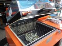 China Hot Sale 2 in 1 Small Carton Box/bottle Shrink Wrapping Cutting  Machine/ Shrinking Wrapper With Wooden Case Package for sale