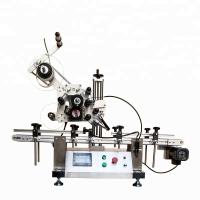 China Cheap Small Flat Labeling Machine for Small Business Plastic Bottles for sale