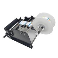 China Easy to Operate Small Sticker Manual Round Bottle Labeling Machinery Label Applicator Machine for sale