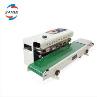 China High-Speed Continuous Band Sealer FR900C - Plastic Bag Sealing Machine with Counter, Food Packaging Heat Sealer for sale
