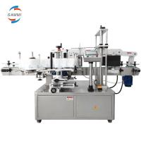 China 2025 New Automatic Label Applicator Plastic Bottle Labeler Front and Back Side Double Sides Round Bottle Labeling Machine for sale