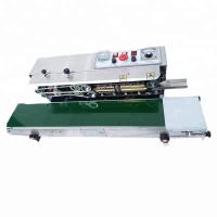 China 2025 Easy Operation Horizontal Electrical Food Bag Zipper Type Pouch Heat Band Sealer Packing Machine for sale