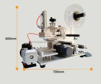 China Wholesale Price Flat Surface Semi-Automatic Labeling Machine - Square Bottle, Box, Bag Multi-Side Label Sticker for sale