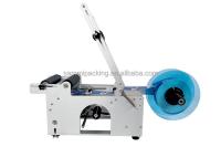 China MT-50 Semi-automatic Round Bottle Labeler, Labeling Machine for Cans and Beverage Bottles for sale