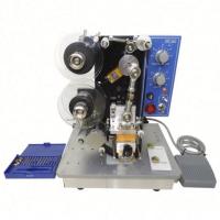 China New Arrive Semi-Auto Hot Color Ribbon Code Printing Machine for sale
