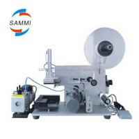 China New Design Automatic Semi-Automatic Sticker Labeling Machine Square Bottles Bags Food Beverages Chemicals Packaging Wood Cartons for sale